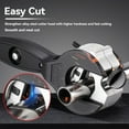Ratcheting Pipe Cutter Tool, One-Hand Fast Ratchet-Type Pipe Cutter ...