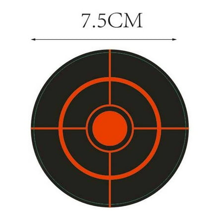 250pcs/Roll Shooting Target Adhesive Shoot Targets Splatter adhesive ...