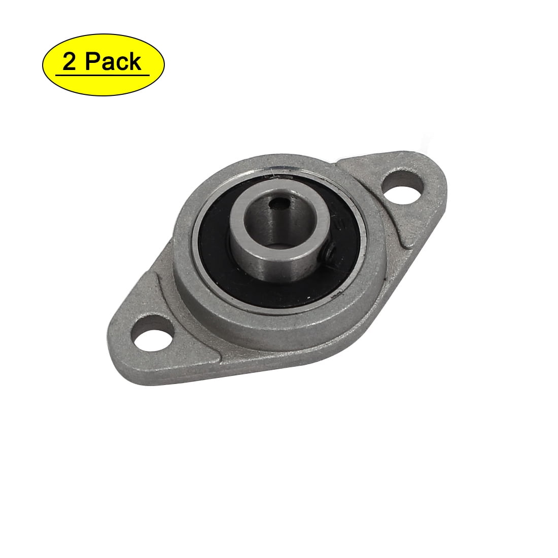 FL08 8mm Bore Zinc Alloy 2-Bolt Self-aligning Flange Mounted Ball ...