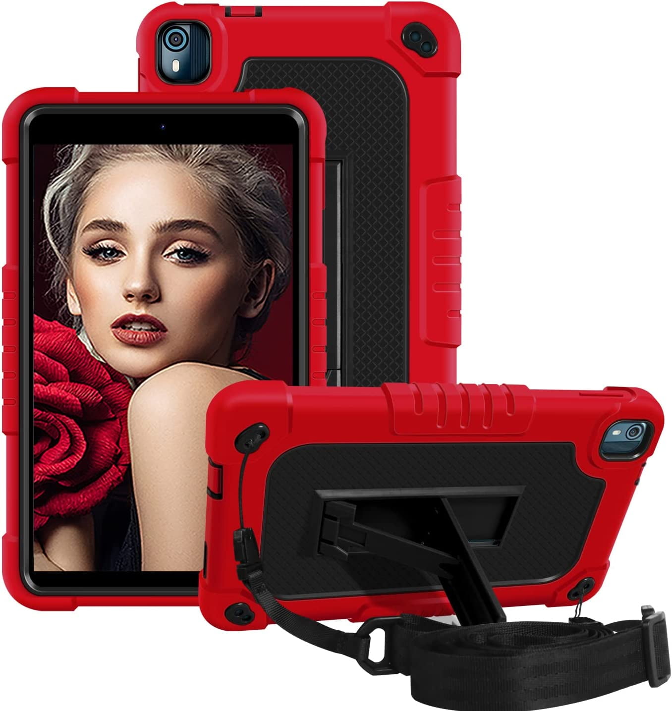 FIEWESEY Kids Case for Nokia T10 8 Inch Tablet,Shockproof Kids Friendly ...