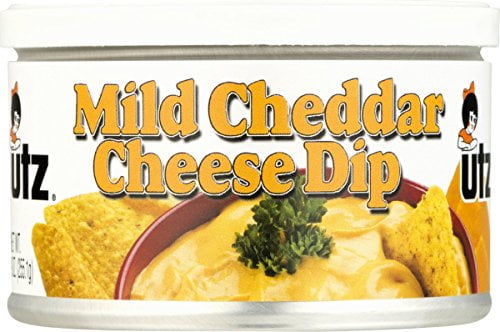 Utz Mild Cheddar Cheese Dip, 2-Pack 9 oz. Cans - Walmart.com