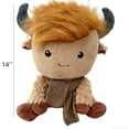 Highland Cow Sitting Position Cow Toy,Highland Cow Stuffed Animal,For ...