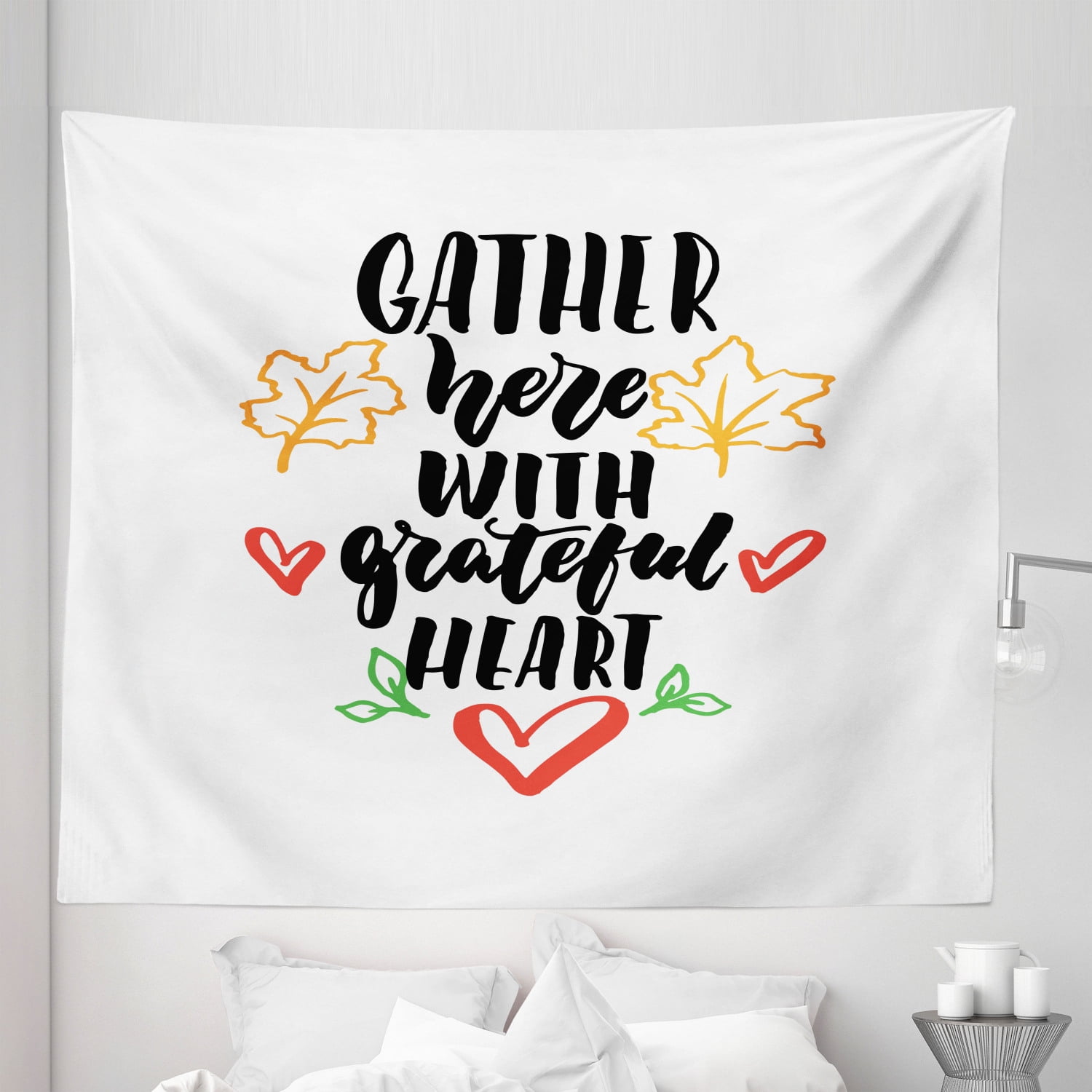Gather Tapestry, Gather Here with Grateful Heart Message with Autumn ...