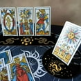 2 Pieces Wooden Tarot Card Stand Black Tarot Card Holder 5" Moon Shape ...