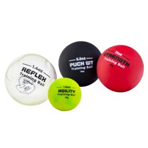 MyLec Street Hockey Balls, No-Bounce Street Hockey Balls, Plastic ...