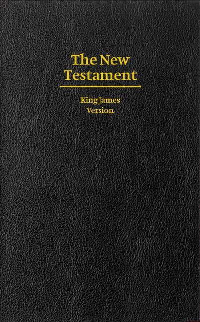 Giant Print New Testament-KJV (Hardcover) - Walmart.com - Walmart.com