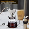 Glass Pour Over Coffee Maker Set - 28oz (850ml) Heat-Resistant Carafe ...