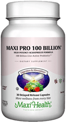 Maxi Health Kosher Maxi Pro 100 Billion Delayed Release Probiotic ...