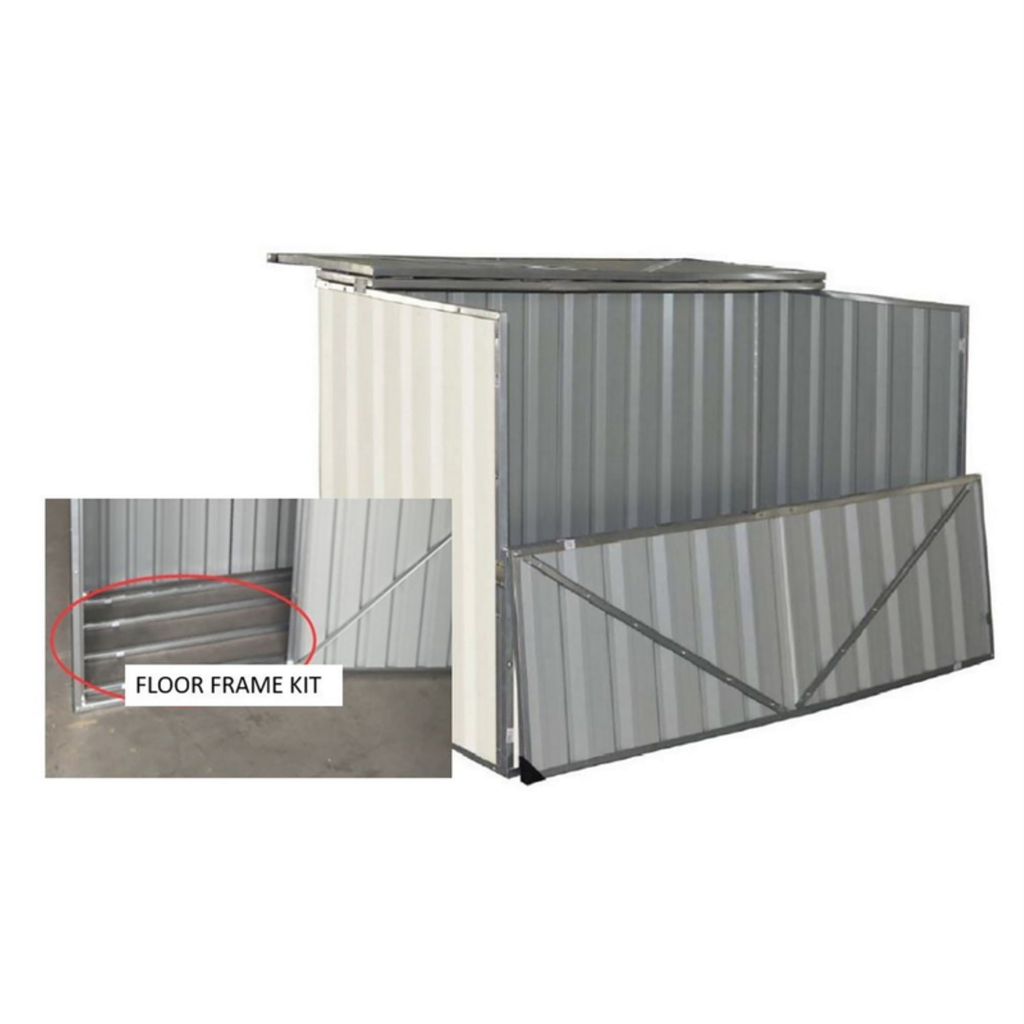 STORGE SHED W/FLOOR 4X3' - Walmart.com