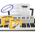 Piano and Keyboard Note Chart and Complete Color Note Piano Music ...