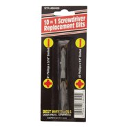 Klein Tools 32483 Screwdriver Bit, #2 Phillips & 1/4-Inch Slotted ...
