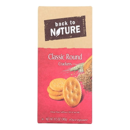 Back to Nature Classic Round Crackers, 8.5 OZ - Walmart.com