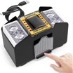 INCTUO Quiet Battery Operated Automatic Card Shuffler for Poker, UNO ...