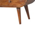 Circular Media Unit of Chestnut Wood / Elevate Home's Style - Walmart.com