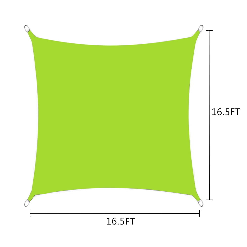 Square Sun Shade Sail UV Block Waterproof Patio Awning Outdoor Garden ...
