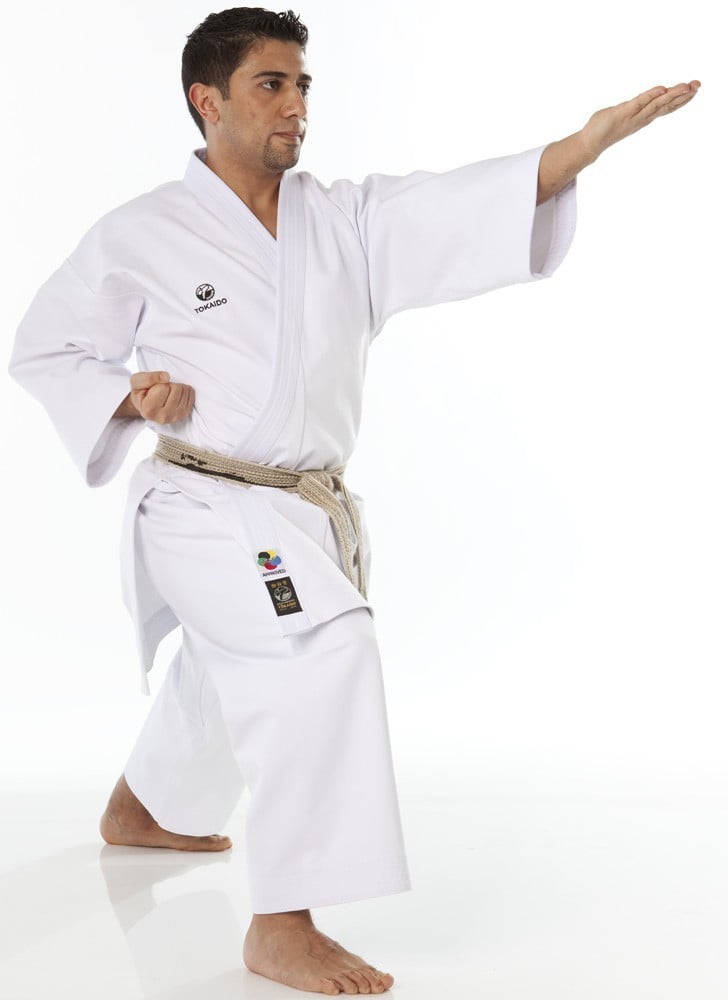Tokaido Karate Kata Master Gold Uniform - Walmart.com