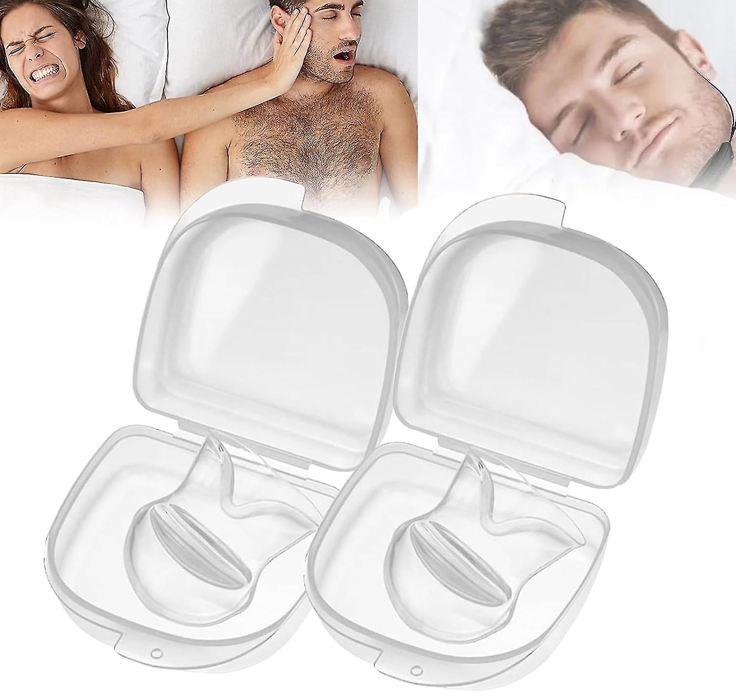 Snore Destroy Tongue Retainer, Silicone Quiet Nights Tongue Retainer ...