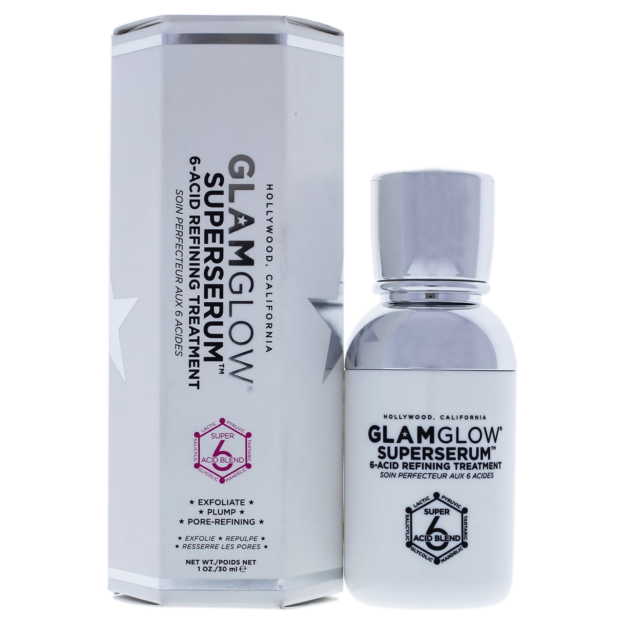 Tratamiento refinador Superserum 6-Acid de Glamglow para unisex - Tratamiento de 1 oz Glamglow ...