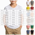 CAUYDY Toddler Boys Short Sleeve T-Shirts Basic Cotton Tee Tops Toddler ...