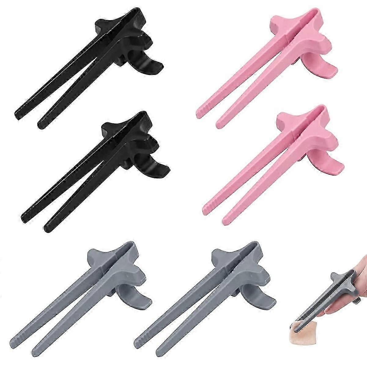 Finger Chopsticks Reusable Gamer Snack Tongs, Innovative Hygienic Chip ...