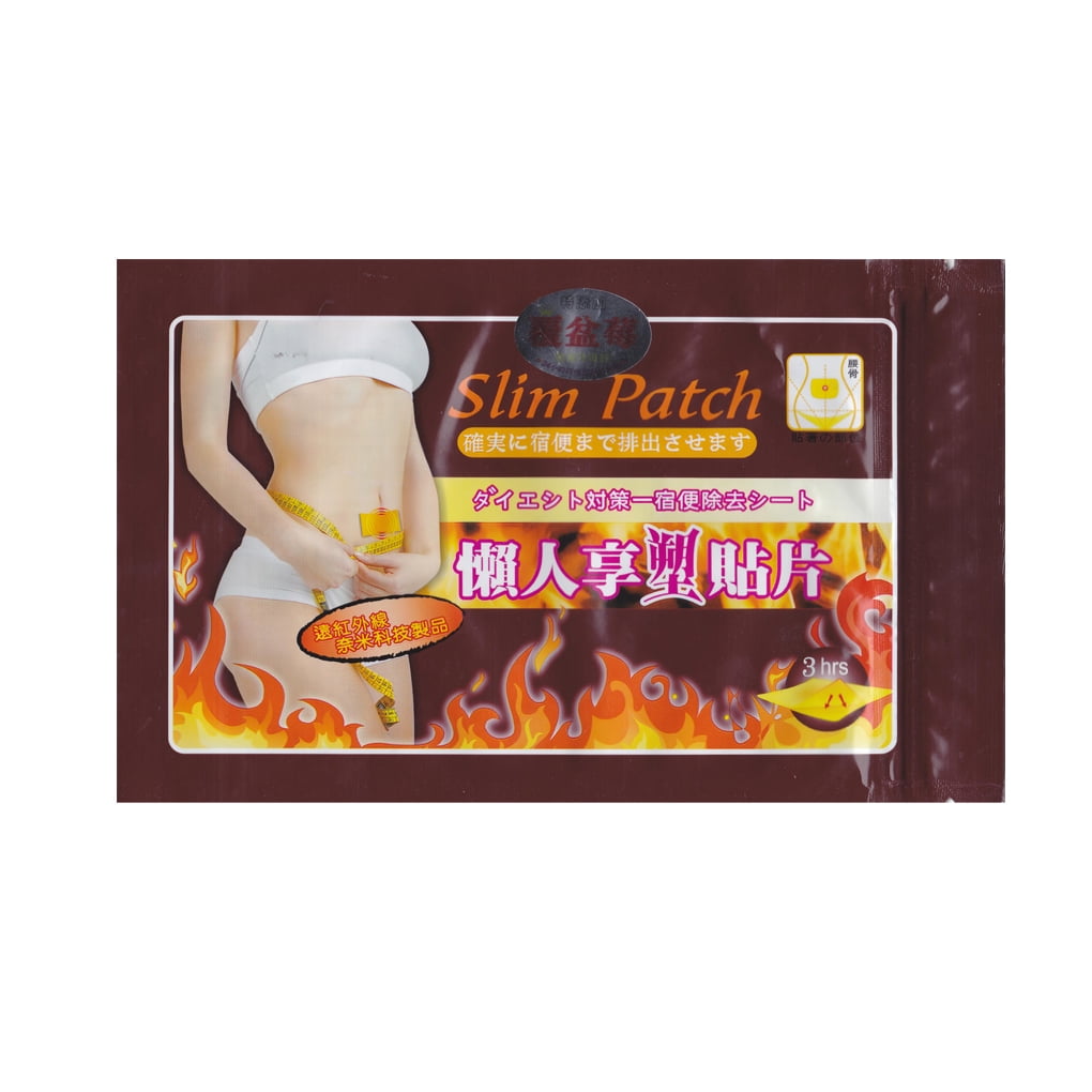 Langgg 10pcs Women Weight Loss Thin Belly Sticker Slimming Sleep Patch ...