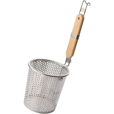 Mesh Pasta Baske Stainless Steel Fine Mesh Spider Strainer Basket ...