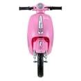 Barbie 24V Retro Scooter, Powered Ride-on with Easy Twist Throttle, for ...