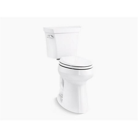 Kohler K-25224-0 1.28GPF Highline Tall 2 Piece Elongated Tall Height ...