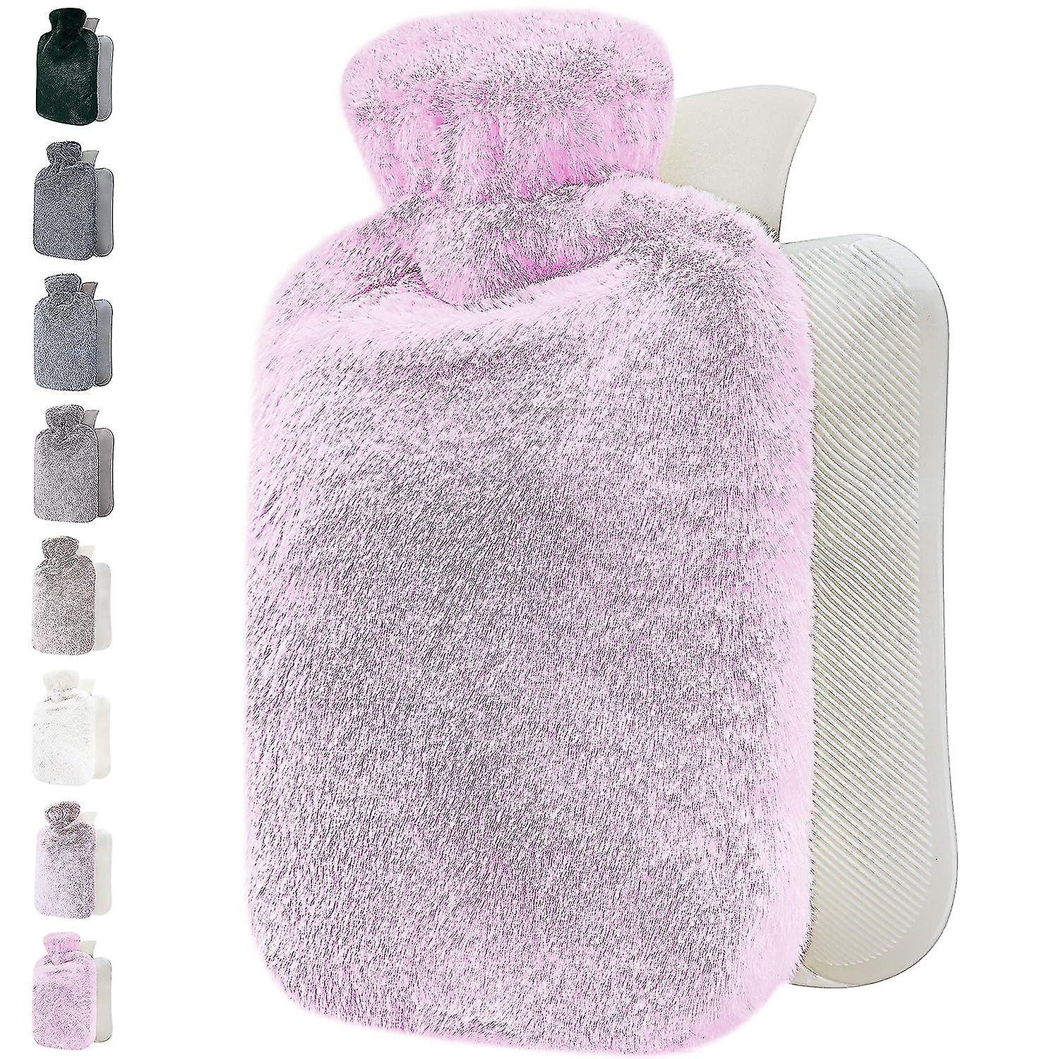 Thermos Rubber (1l) Hot Water Bottle With Soft Lid For Cramps, Pain ...