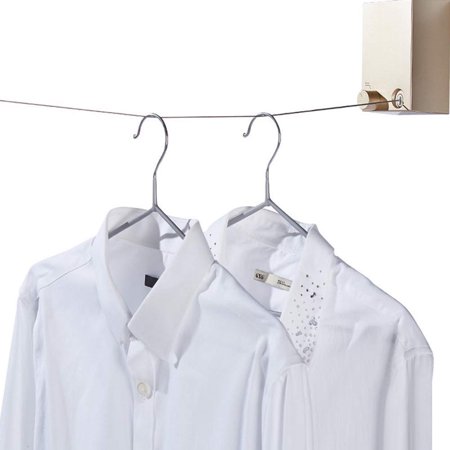 Retractable Reel Washing Line Wall Mounted Bathroom Laundry Drying ...