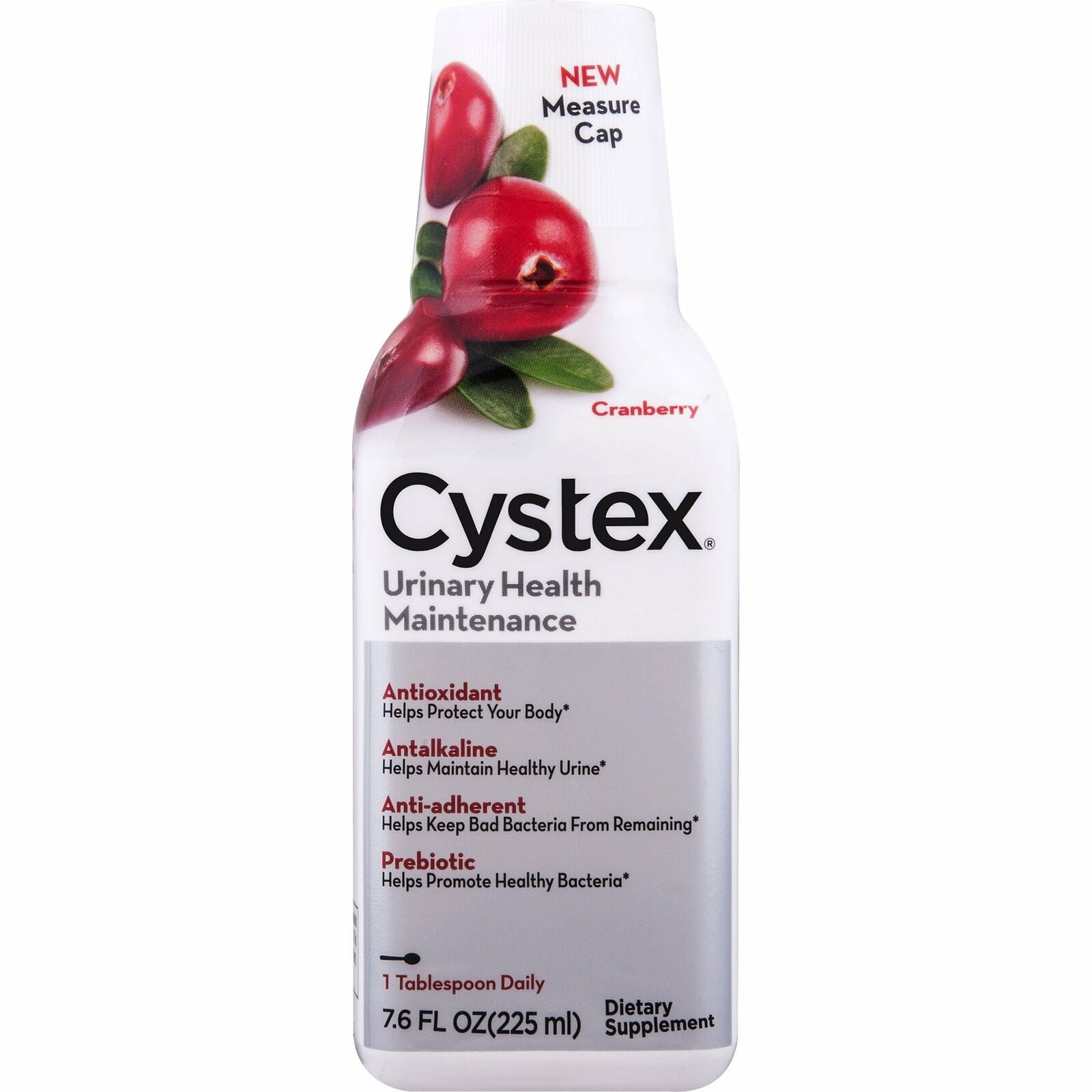 Cystex Urinary Health Maintenance Uti Supplement, Cranberry, 7.6 oz, 10 ...