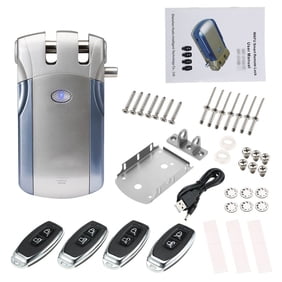 Nightlock Security Lock Door Barricade Brushed Nickel - Walmart.com