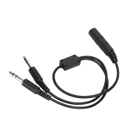 Senjay Aviation Headset Adapter Cable,HELICOPTER To GA Headset Adapter ...
