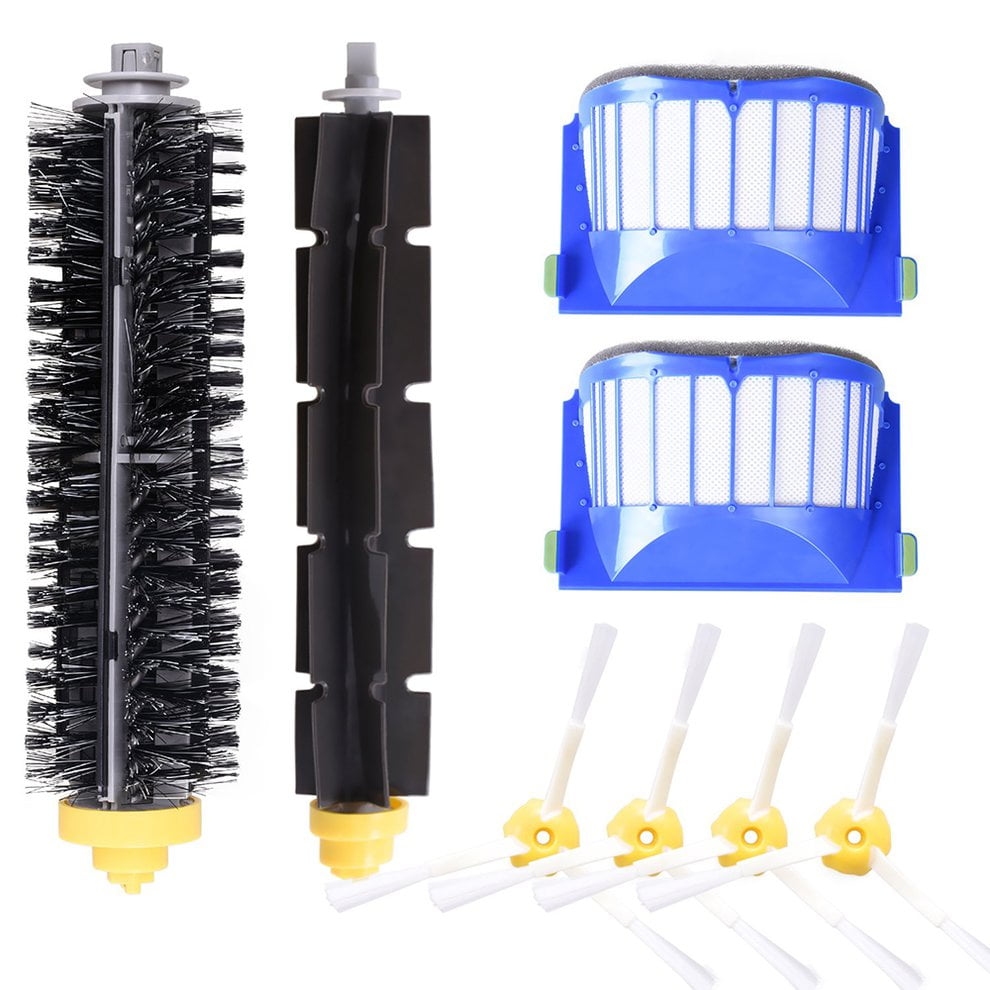 TINGYI main brush side brushes AeroVac Filter for iRobot Roomba 600 620 ...