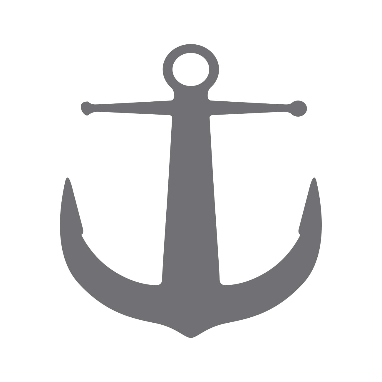Boat Anchor Sticker Decal Die Cut - Self Adhesive Vinyl - Weatherproof ...