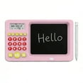 2-in-1 Math Practice Tablet for Kids, LCD Writing & Drawing Board with ...