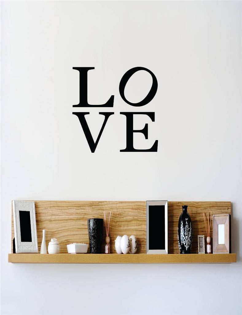 Family Love Beautiful Love Wall Decal Decoration Word Love Text Lovely ...