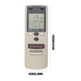 Broad Compatibility Remote Control Plastic Texture with Ergonomic Key ...