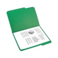 Staples Colored File Folders w/ Reinforced Tabs Letter 3 Tab Green 100 ...