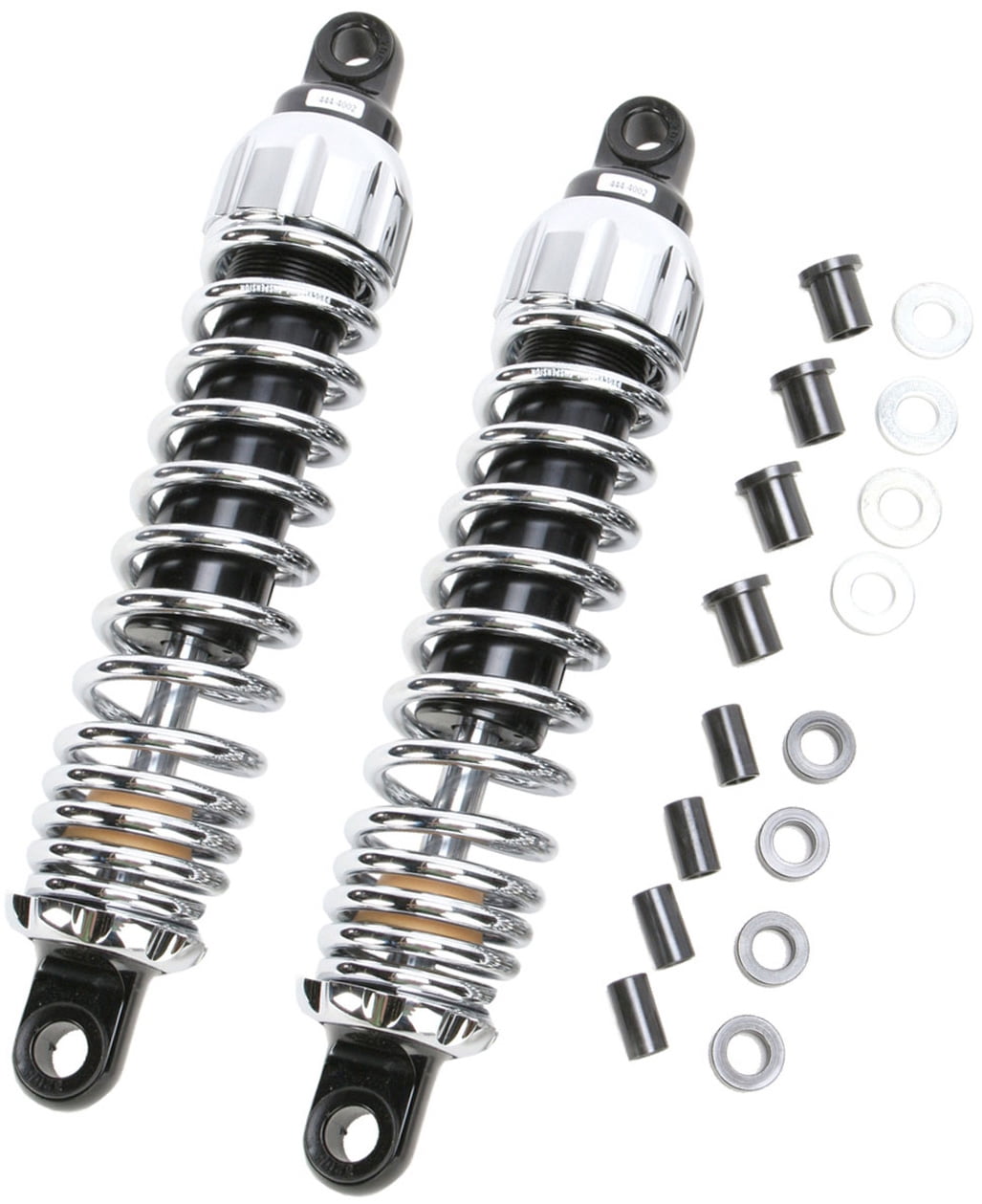 Progressive 444 Series Motorcycle Standard Chrome 12" Rear Shocks (444 ...