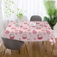 54x72in Square Printed Tablecloth Easy-Care Decorative Table Cloth for ...
