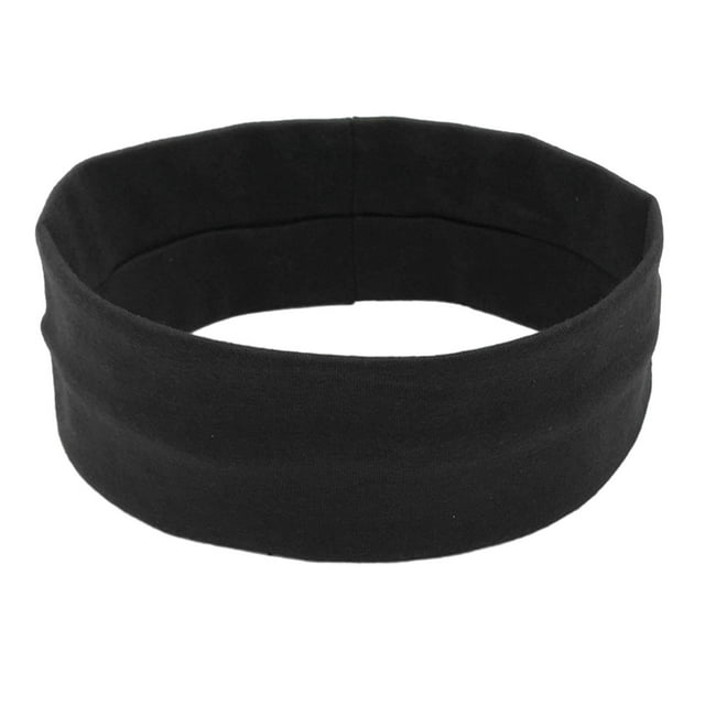 Wide Solid Color Yoga Headband Breathable Quick Drying Sweat Absorbing