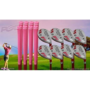 Women's iDrive Golf Clubs All Ladies Pink Hybrid Complete Full Set ...