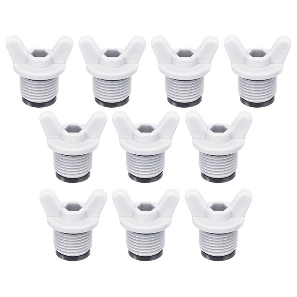 Unique Bargains G1/2' Male Thread PPR Pipe Fitting End Cap with ...