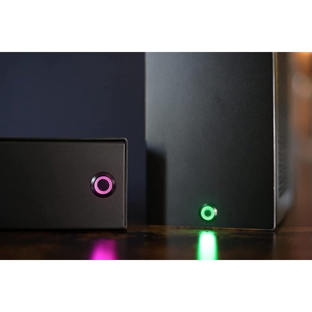 Halo by - RGB PC Power Button (12mm, Silver) - Walmart.com