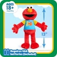 Sesame Street Musical Interactive Talking Elmo Plush Toy for Toddlers ...