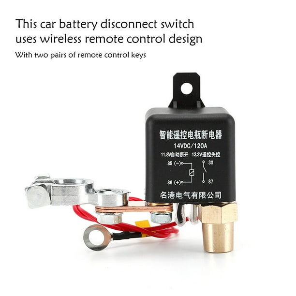 tredstone 200A Battery Switch Relay Wireless Remote Control Disconnect ...