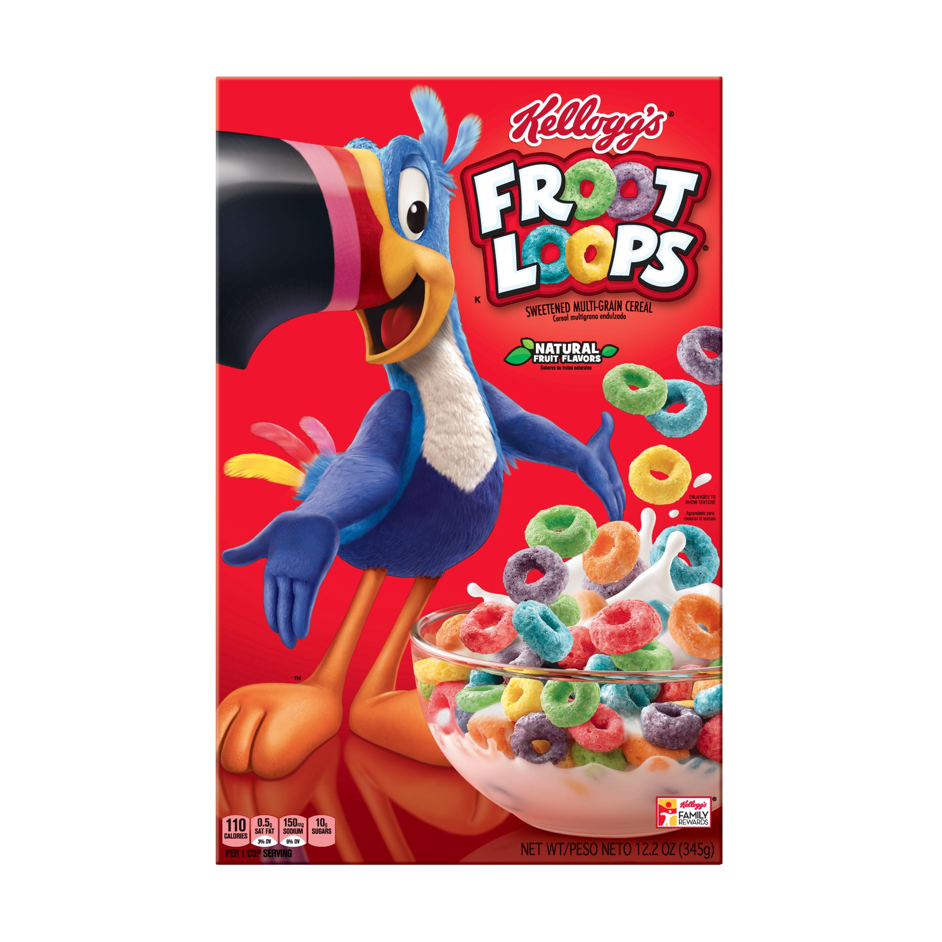 Fruit Loops Cereal Box