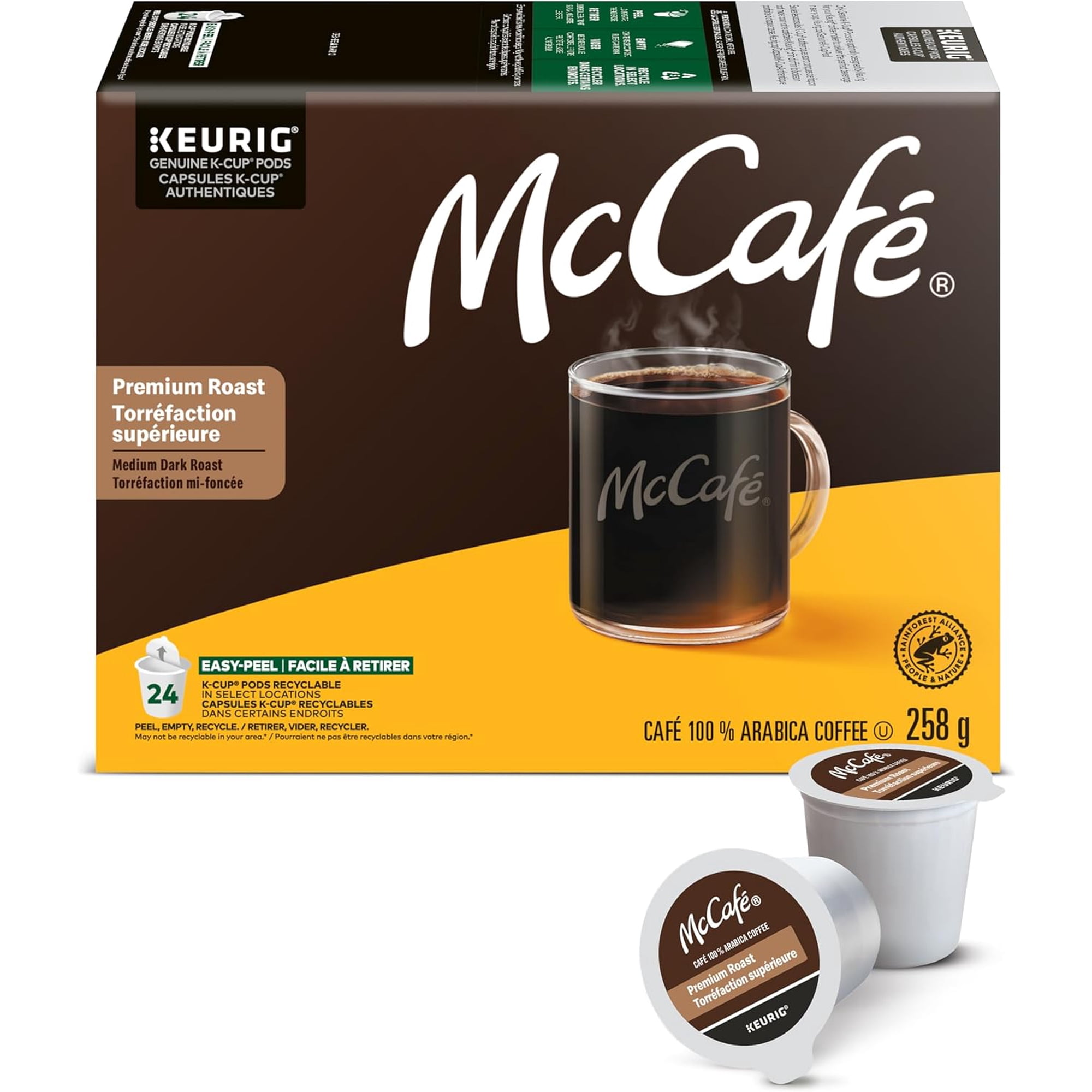 Click here for Pack Of 4 - Mccafe Premium Roast K-Cup Pods Coffee... prices