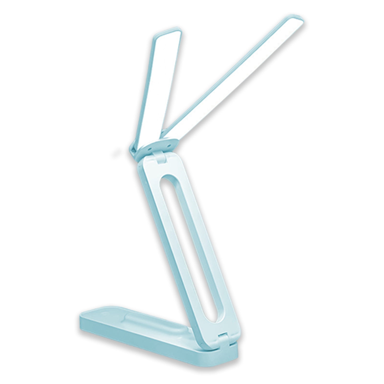 Foldable LED Desk Lamp, Three-Level Color Temperature, Double Lamp Head ...